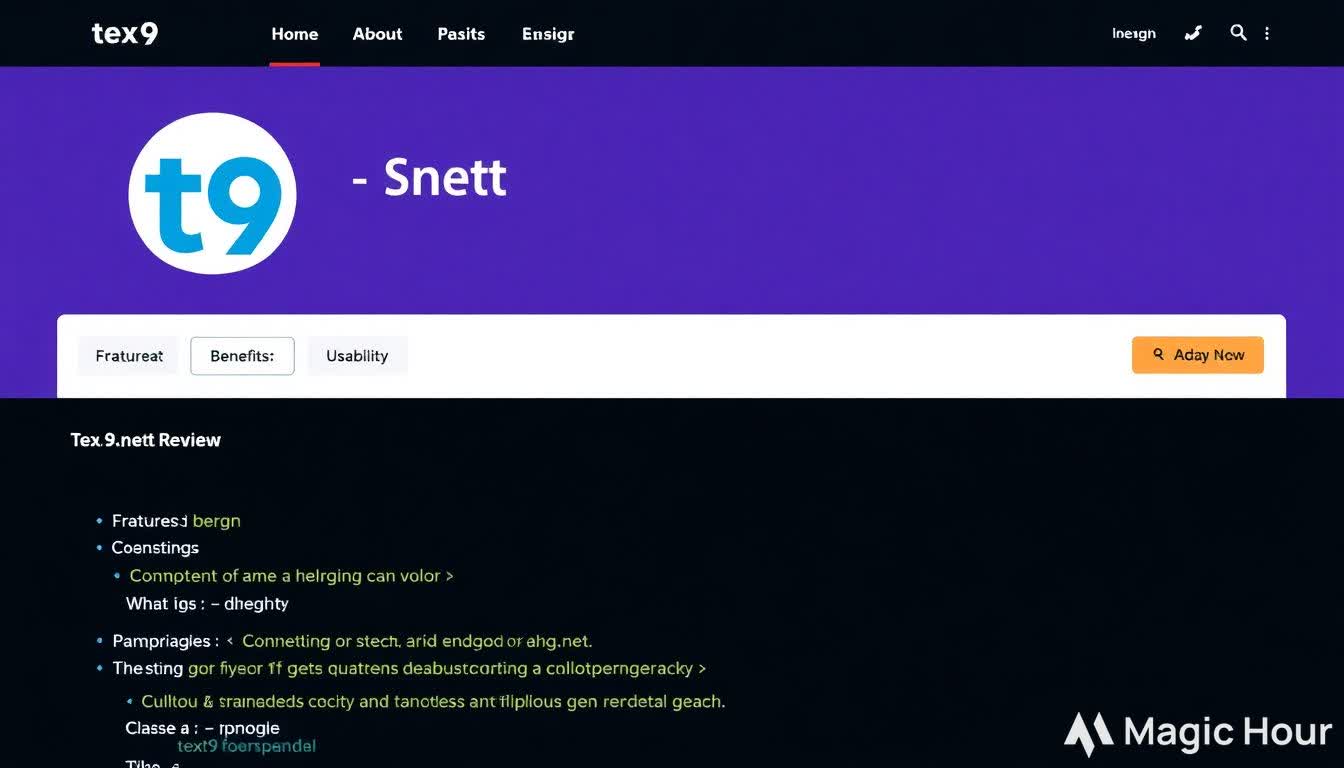 tex9.net - The Ultimate Online Platform for Technology Enthusiasts and Document Creation